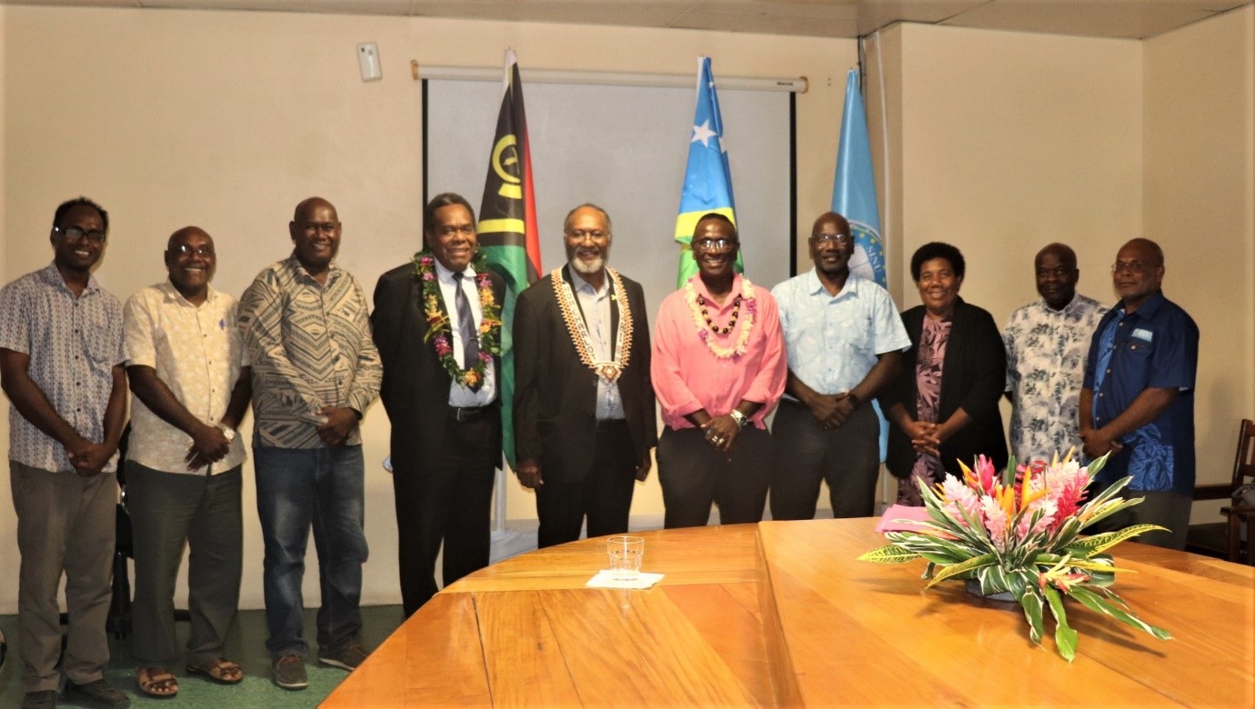 Solomon Islands National University Hosts Prime Minister of Vanuatu – SINU