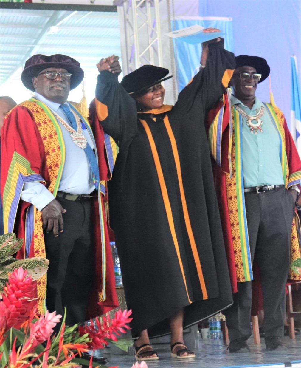 𝐒𝐈𝐍𝐔 𝐂𝐞𝐥𝐞𝐛𝐫𝐚𝐭𝐞𝐬 𝐇𝐢𝐬𝐭𝐨𝐫𝐢𝐜 𝐀𝐜𝐡𝐢𝐞𝐯𝐞𝐦𝐞𝐧𝐭: 𝐅𝐢𝐫𝐬𝐭 𝐏𝐡𝐃 𝐆𝐫𝐚𝐝𝐮𝐚𝐭𝐞 𝐌𝐚𝐫𝐤𝐬 𝐚 𝐍𝐞𝐰 ...