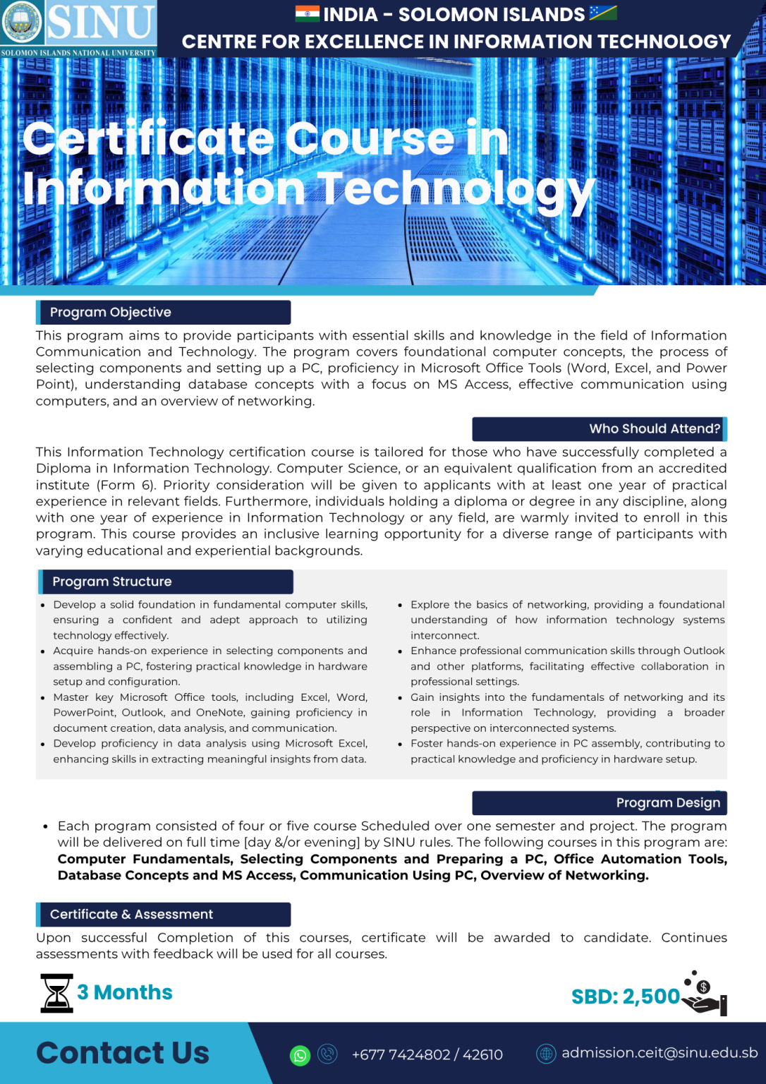 🚀 Advance Your Career in ICT with SINU! – SINU
