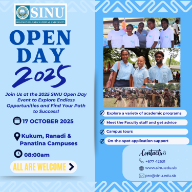 𝟐𝟎𝟐𝟓 𝐒𝐈𝐍𝐔 𝐎𝐏𝐄𝐍 𝐃𝐀𝐘 – SINU