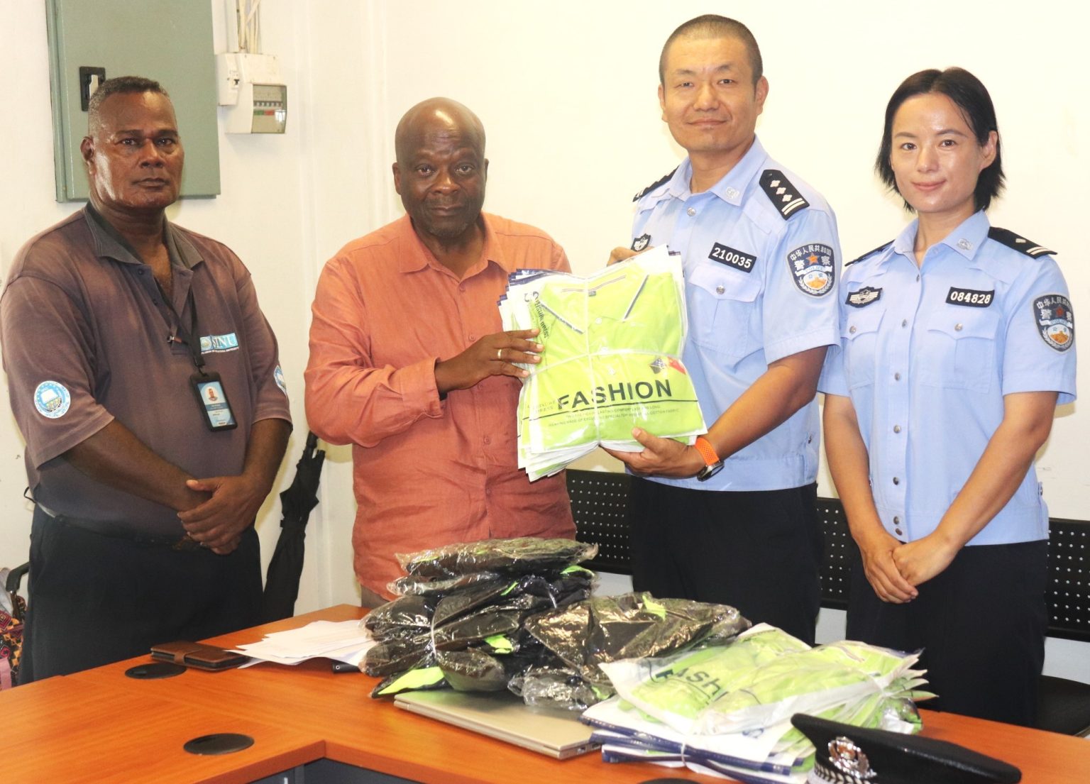 Chinese Police Liaison Team Offers Training for SINU Security Personnel ...
